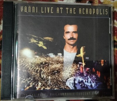 YANNI LIVE AT THE ACROPOLIS 9-25-93 Athens, Greece *Sealed* CD w/ Bonus ...