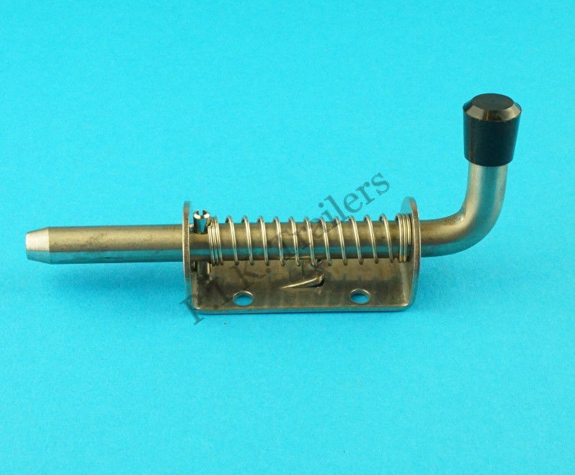Spring Loaded Shoot Bolt - Gate Door Catch Stable Horse Box Trailer ...