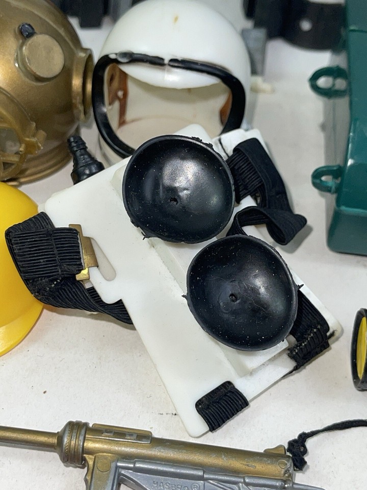 ORIGINAL VINTAGE 1960s-1970s 12" Weapons Accessories Massive Lot ALL ...