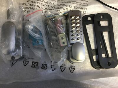 Codelocks 0100 SG CL100 Mechanisches Code-Schloss, Silbergrau, I25988 ...