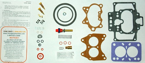 1946-49 CADILLAC CARTER 2 BARREL WCD #'S 595S 682S 722S CARBURETOR ...
