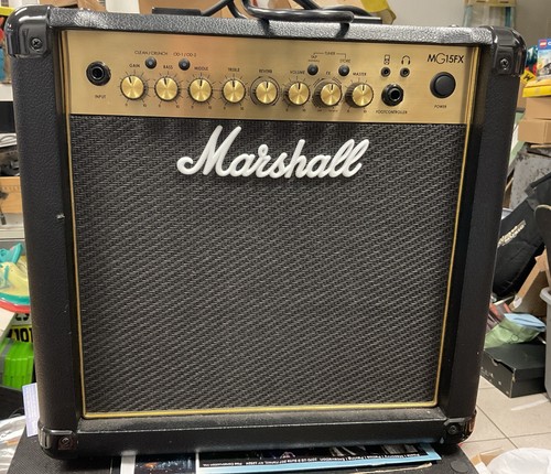Marshall MG15FX 15W Guitar Combo Amplifier Amp Electric Music | eBay