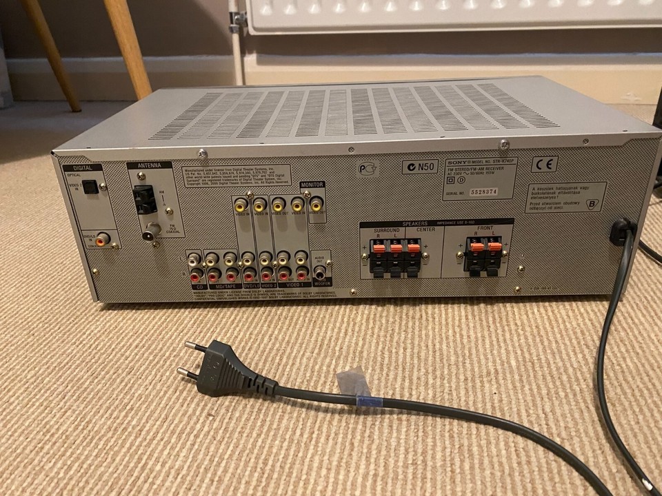 SONY STR-K740P 5.1 Digital A/V Control Center FM/AM receiver - good ...