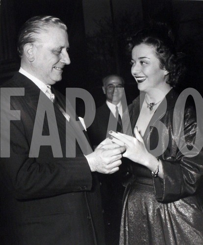Vintage Press Photo Josette Dayde ,Marcel Lepage,Bridal Wedding, 1949 ...