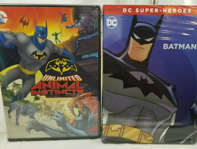 2 BATMAN DVDs Unlimited Animal Instincts 2015 & The Animated Series ...