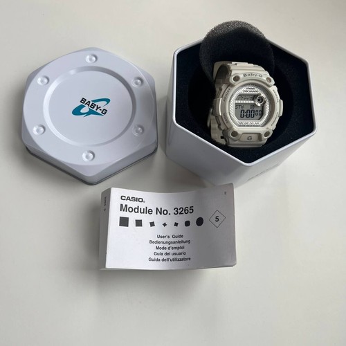 Tide Graph watch Casio Baby-G BLX-100 / 3265 box and manual fully ...