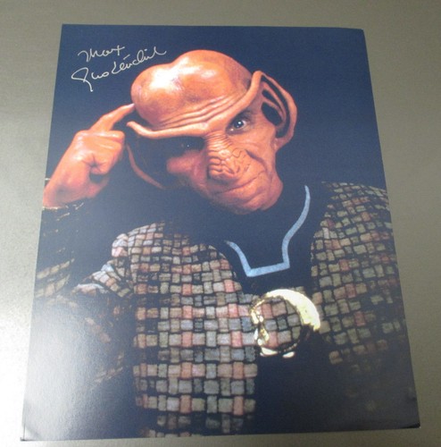 STAR TREK Deep Space Nine SIGNED Max Grodénchik ROM 8x10 Glossy | eBay