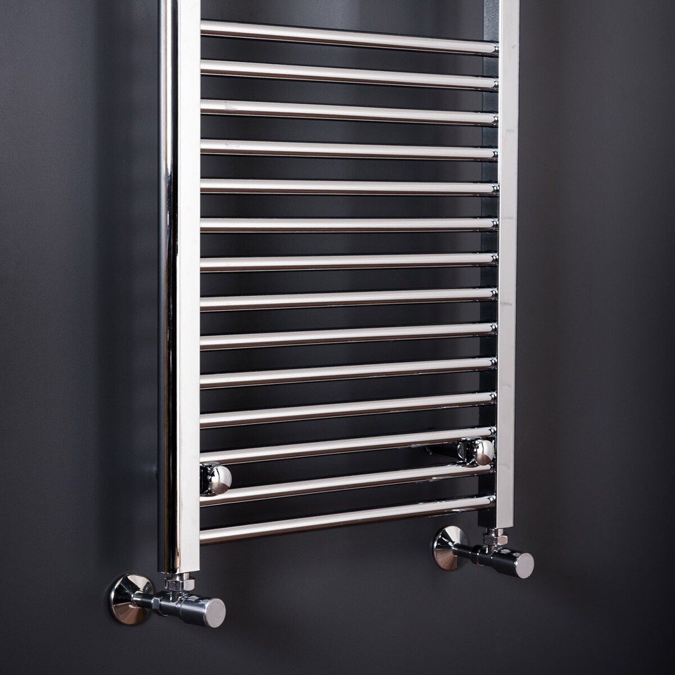 Bathroom Straight Heated Towel Radiator Ladder Rail Rad 1100 x 500 ...