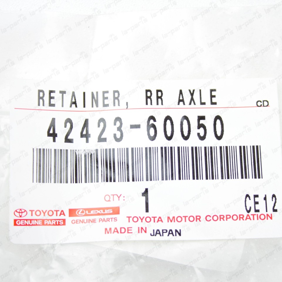 Genuine Toyota 4Runner Tacoma FJ GX460 Rear Axle Bearing Retainer 42423 ...