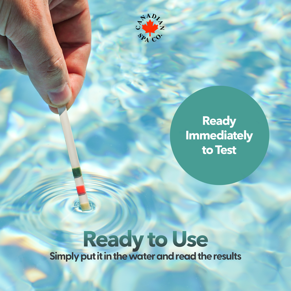 Pool and Spa Test Strips 50 Counts: 3-Way Hot Tub Test Kit - Easy and ...