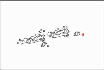 Genuine MERCEDES Gasket 1031421380 | eBay