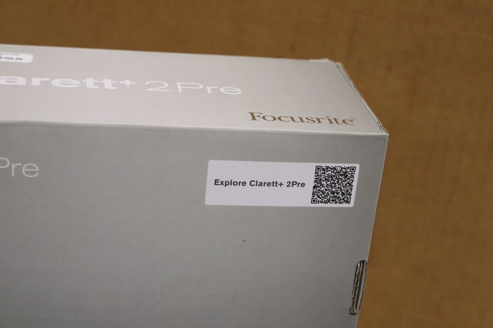 Focusrite Clarett 2Pre USB Audio Interface IN BOX | eBay