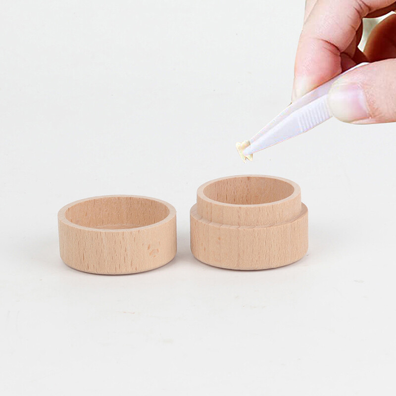 Personalised Baby First Tooth Wooden Tooth Box Milk Teeth Storage ...