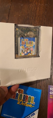 Super Mario Bros Deluxe Nintendo Game Boy Gameboy Color GBC CIB ...