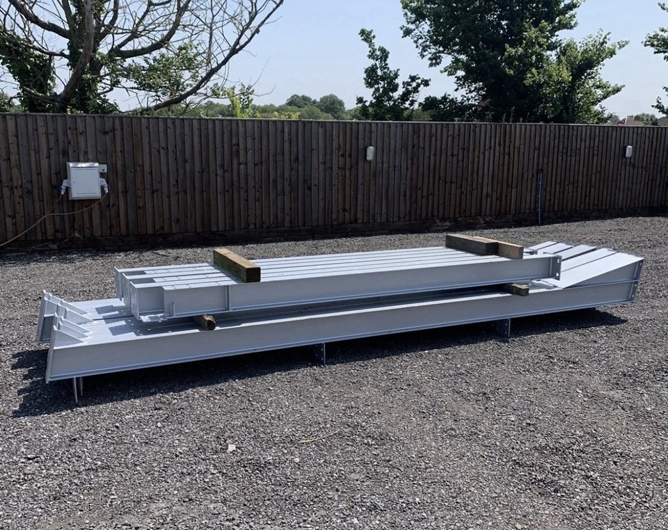 rsj steel frame building Kit Shed Workshop 30x30x12 (no Vat) Please ...