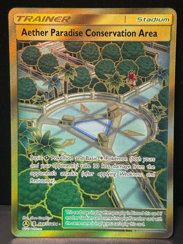 Aether Paradise Conservation Area SV87/SV94 SM Hidden Fate Pokemon Card ...