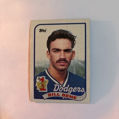 Bill Bene Rookie 1989 Topps #84 Los Angeles Dodgers Baseball Card NM | eBay
