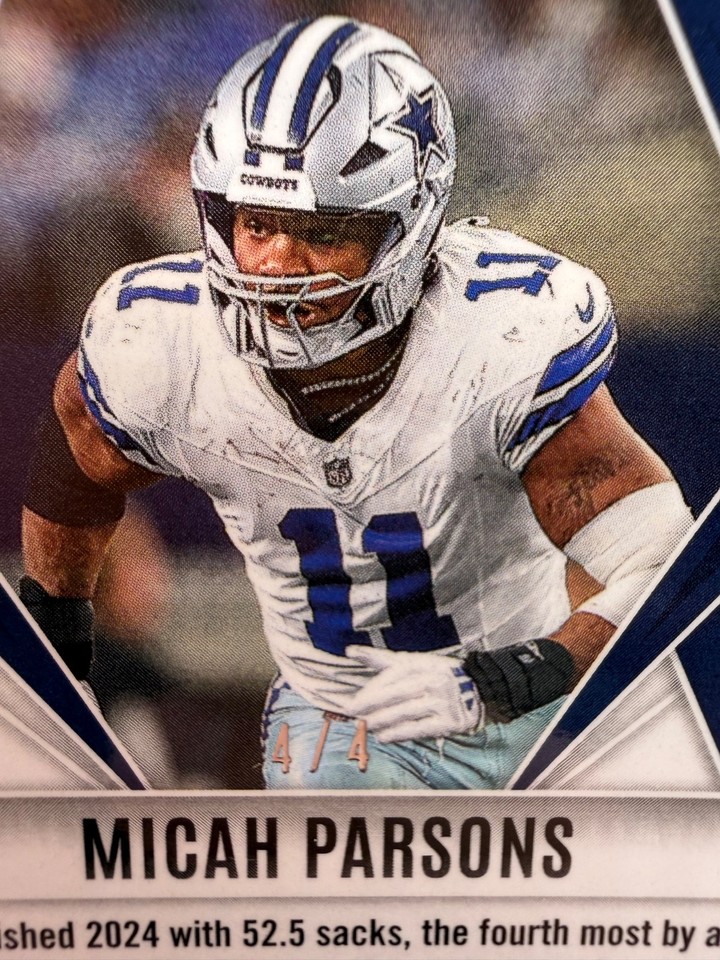 Micah Parsons - 2025 Panini Phoenix FOTL 4/4 - #84 Cowboys Packers | eBay