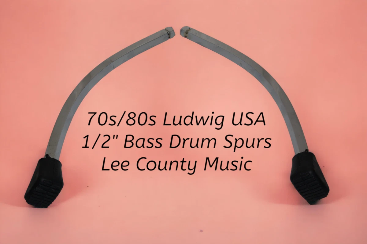 Ludwig Bass Drum Spurs 1970s