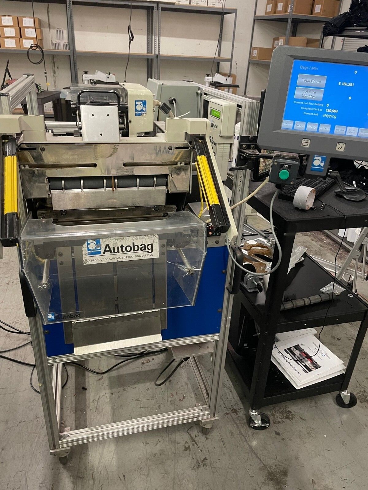 Autobag AB180 Ecommerce Fulfillment Bagging Machine With Printer | eBay