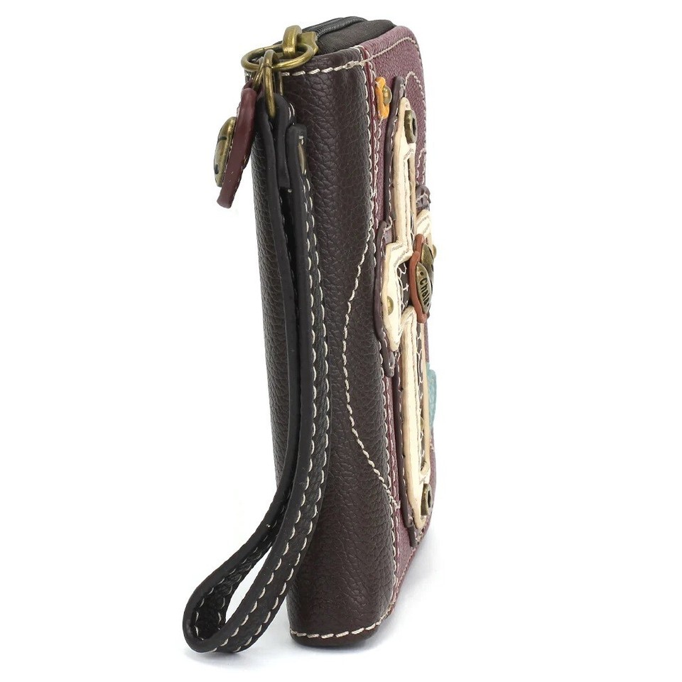 Chala Cross Zip Around Wallet Wristlet NWT | eBay