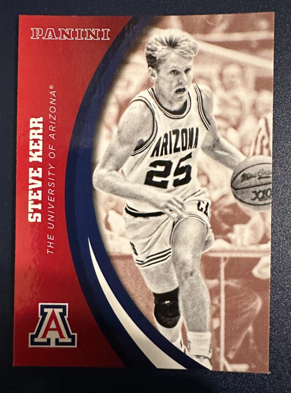 2016 Panini Collegiate STEVE KERR card # 40 ARIZONA | eBay