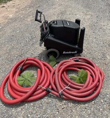 Rotobrush aiR+ XP Air Duct Cleaning Machine HVAC 3 Hoses. Tested. Free ...