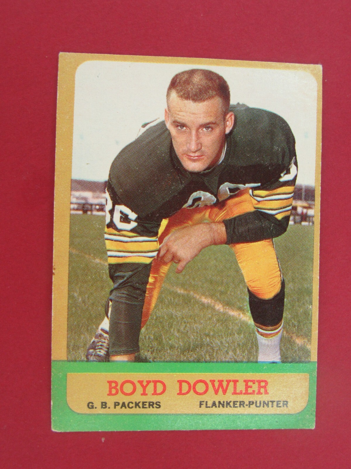1963 topps football #88 boyd dowler green bay packers | eBay