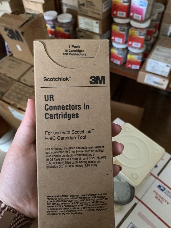 3M Scotchlok Connector UR In Cartridge 100 PACK | eBay