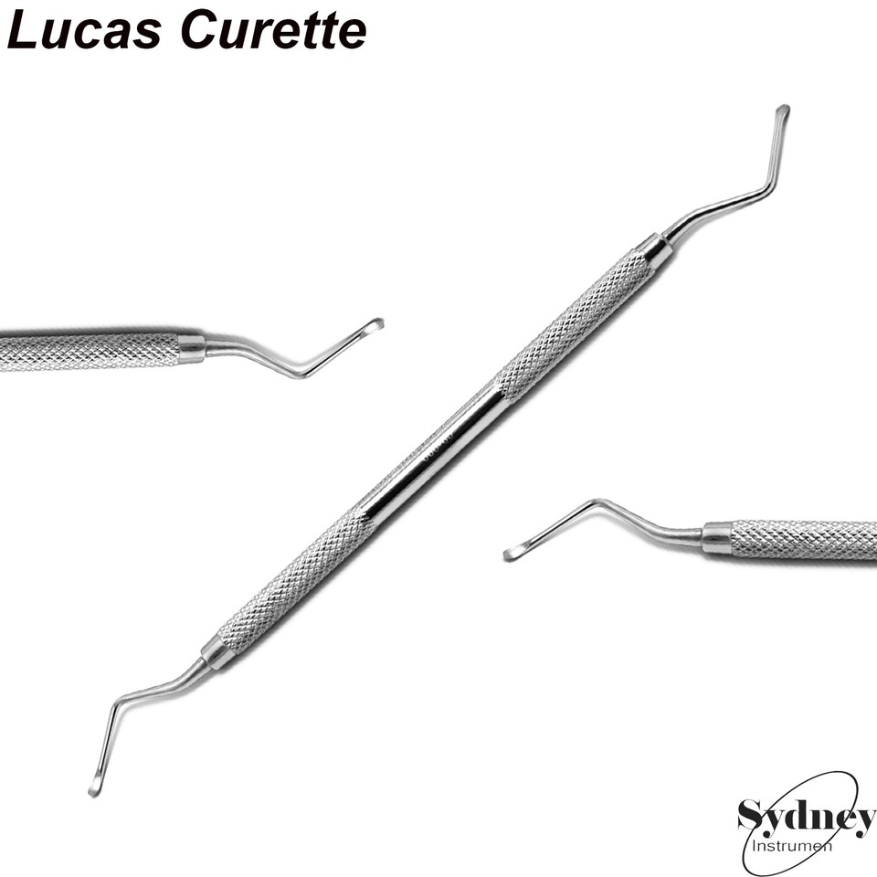 PERIODONTAL LUCAS BONE CURETTES SERRATED DENTAL SURGICAL INSTRUMENTS | eBay