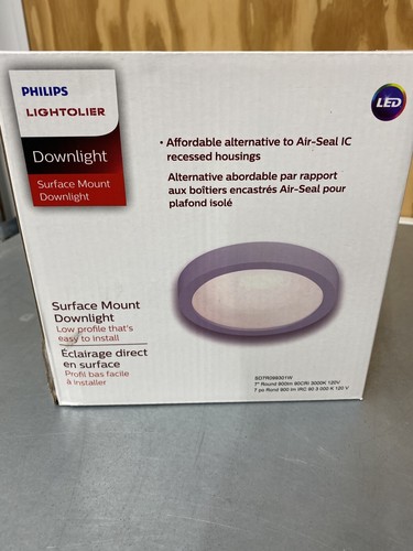 Lot (15) Philips surface mount LED downlight, 3000k Color | eBay