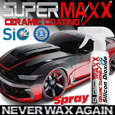 SILICON DIOXIDE CERAMIC CAR COATING SIO2 DETAIL SPRAY HIGH GLOSS ...