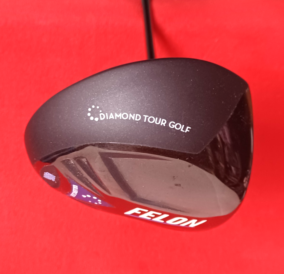 Diamond Tour Golf Felon Driver 10.5* / R Flex FGS Shaft / 485CC / 46 ...