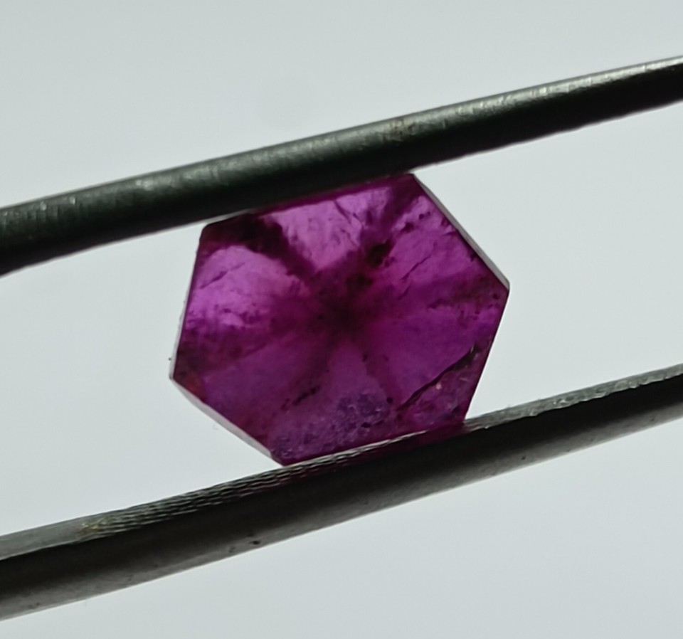 1.66Ct Natural Stunning Trapiche Ruby from Afghanistan | eBay