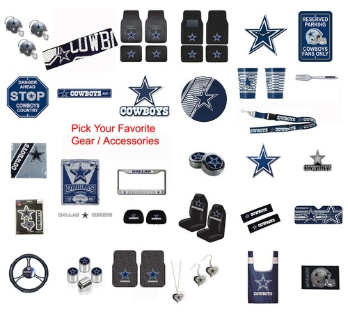 New NFL Dallas Cowboys Pick Your Gear / Automotive Accessories Official ...