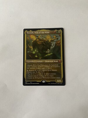 MTG - Marath Will of the Wild - ETCH NM | eBay Australia