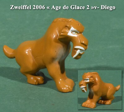Zweiffel 2006, « Age de Glace 2 », figurine de Diego + BPZ | eBay