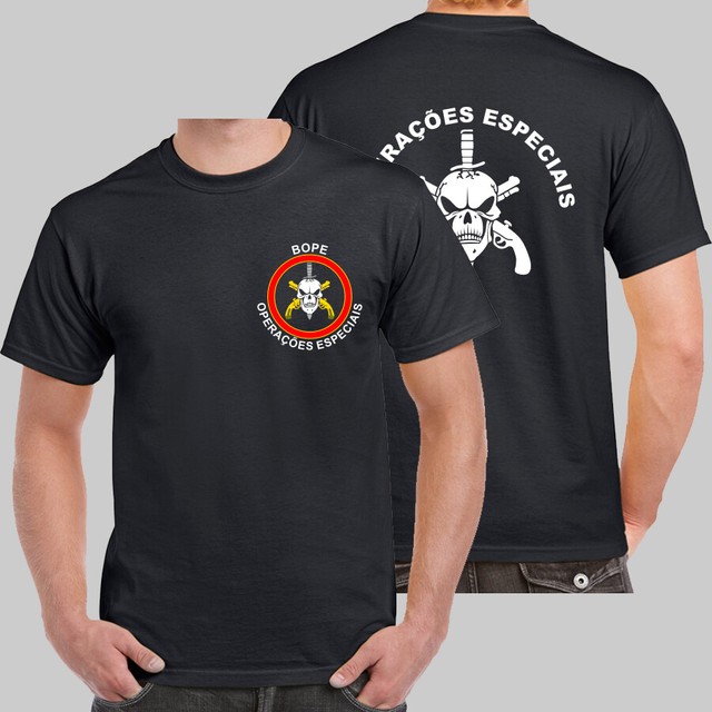 BOPE Military Police Tactical Unit Brazil Operações Especiais T-shirt ...