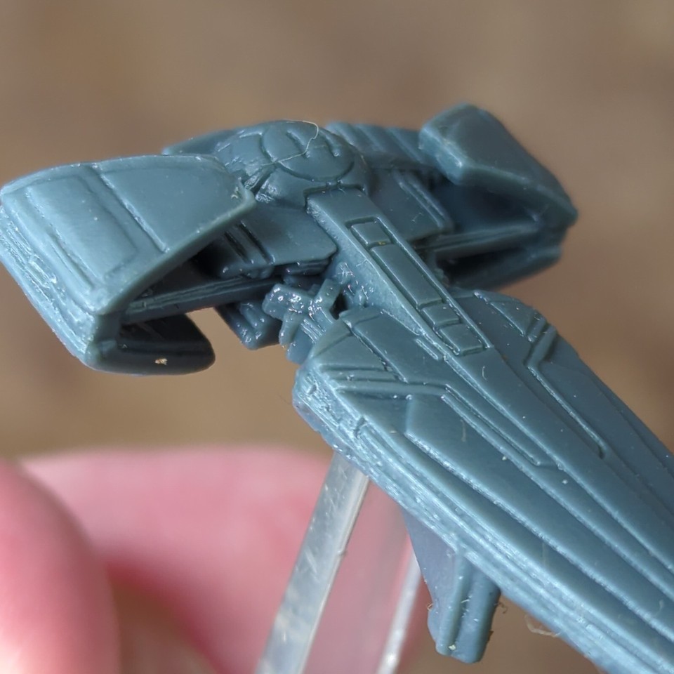 Electronic Battleship Star Wars 2002 Replacement First Order Scimitar ...