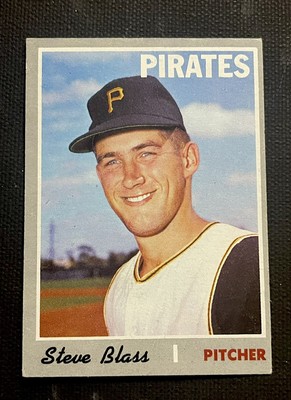 1970 Topps #396 Steve Blass Pirates Pitcher | eBay