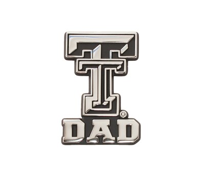 Texas Tech Dad Metal Auto Emblem | eBay
