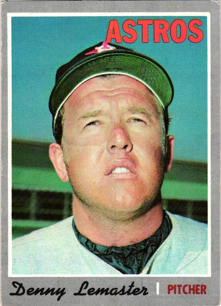 1970 Topps #178 Denny Lemaster | eBay