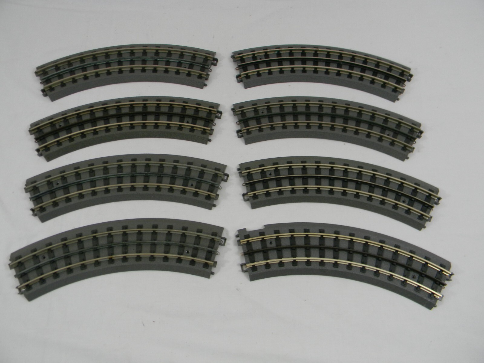 MTH Railking Realtrax Solid Rail O-31 Curve Track x 8 Complete Circle ...