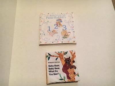 Peter Rabbit/Eric Carle Fabric Toddler Books | eBay