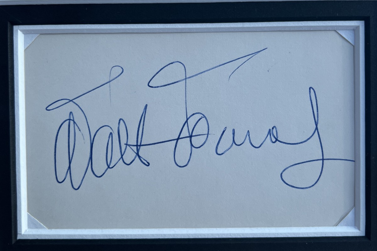 Walt Disney Autograph