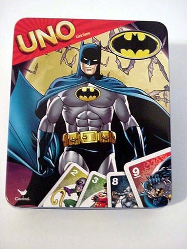 Batman Uno Card Game W/Exclusive Joker Card 2012 in nice tin | eBay