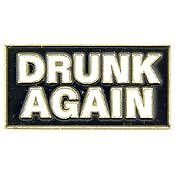 DRUNK AGAIN PIN - Original Artwork Backpack Enamel Lapel Pin - 1" | eBay