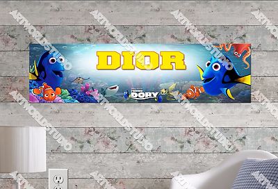 Personalized/Customized Finding Dory Name Poster Wall Art Decoration ...