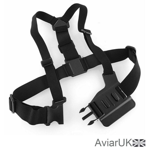 Gopro HERO Chest Body Mount Harness Strap Action Camera Go Pro 11 10 9 ...