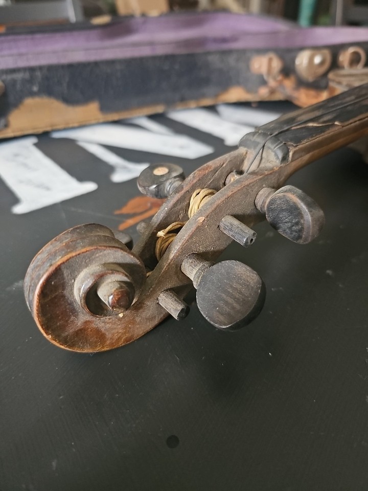 Antique Hopf German Violin For Parts or Repair | eBay